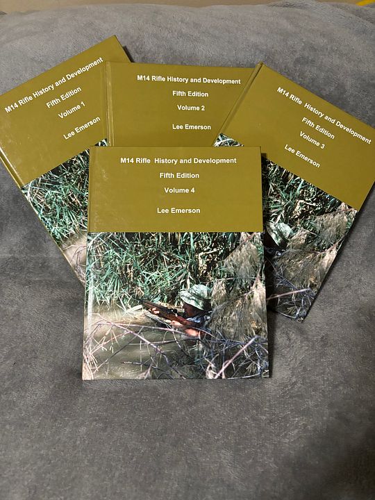 SOLD: - WTS M14 Rifle History and Development Complete Book Set Lee ...