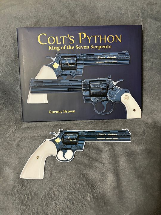 SOLD: - WTS Two Colt Books - Colt's Python and Seven Serpents | The FAL Files