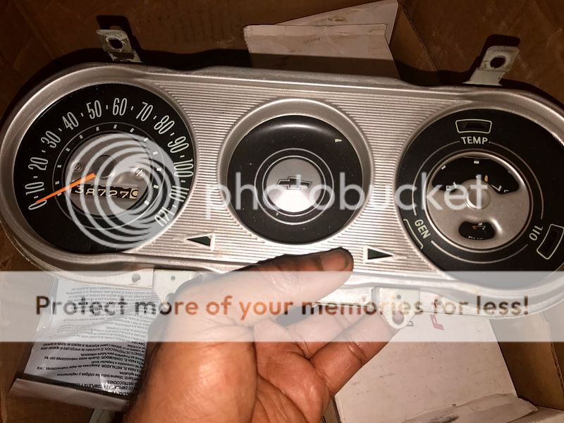 '65 Instrument panel w/ replacement tach, looking for bulbs/sockets ...