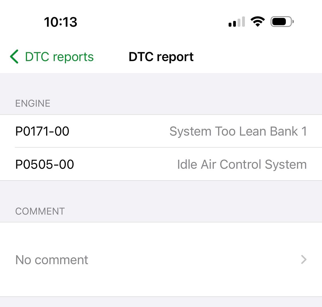 P0505 and P0171 CEL | Toyota GR Corolla Forum - Ownership Discussion
