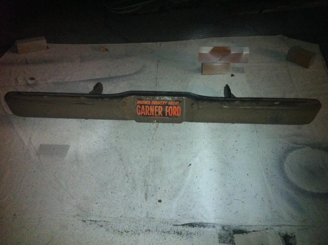 1963 F100 Rear Bumper Question - Ford Truck Enthusiasts Forums