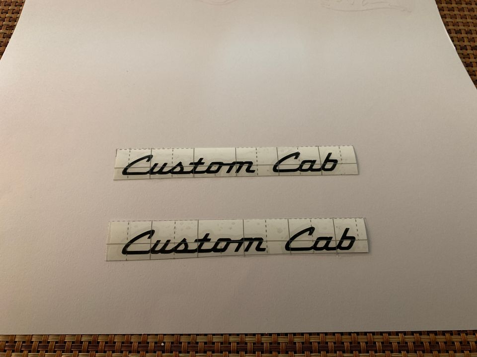 Custom Cab dash decal - Ford Truck Enthusiasts Forums