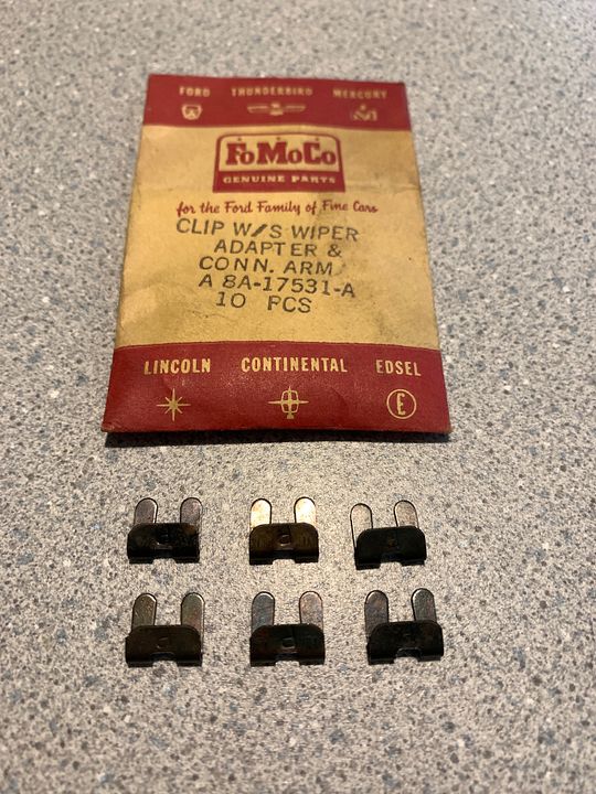 65 Wiper arm retainer clip - Ford Truck Enthusiasts Forums