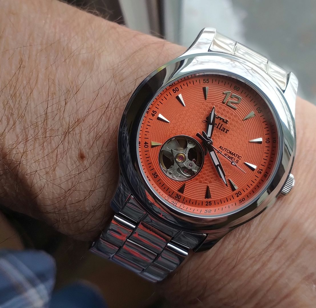 HMT Stellar Open Heart Automatic | WatchUSeek Watch Forums
