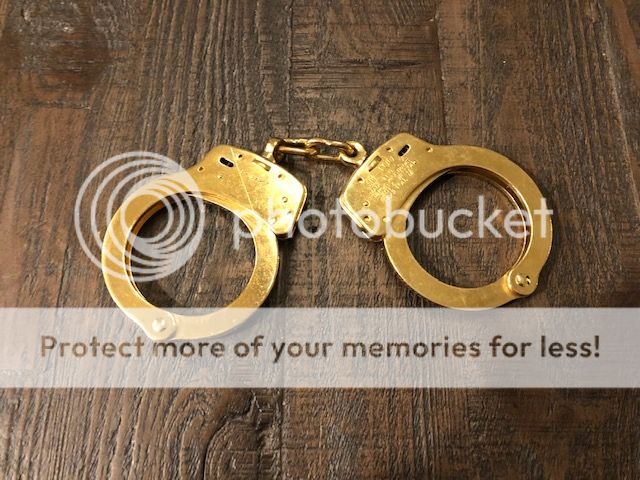 Smith & Wesson Gold Plated Handcuffs $40 - AR15.COM