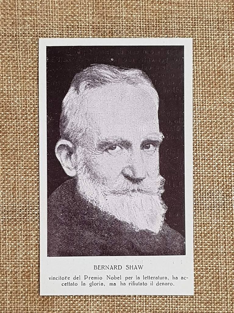 George Bernard Shaw nel 1927 Dublino, 1856 - Ayot St Lawrence, 1950 Scrittore