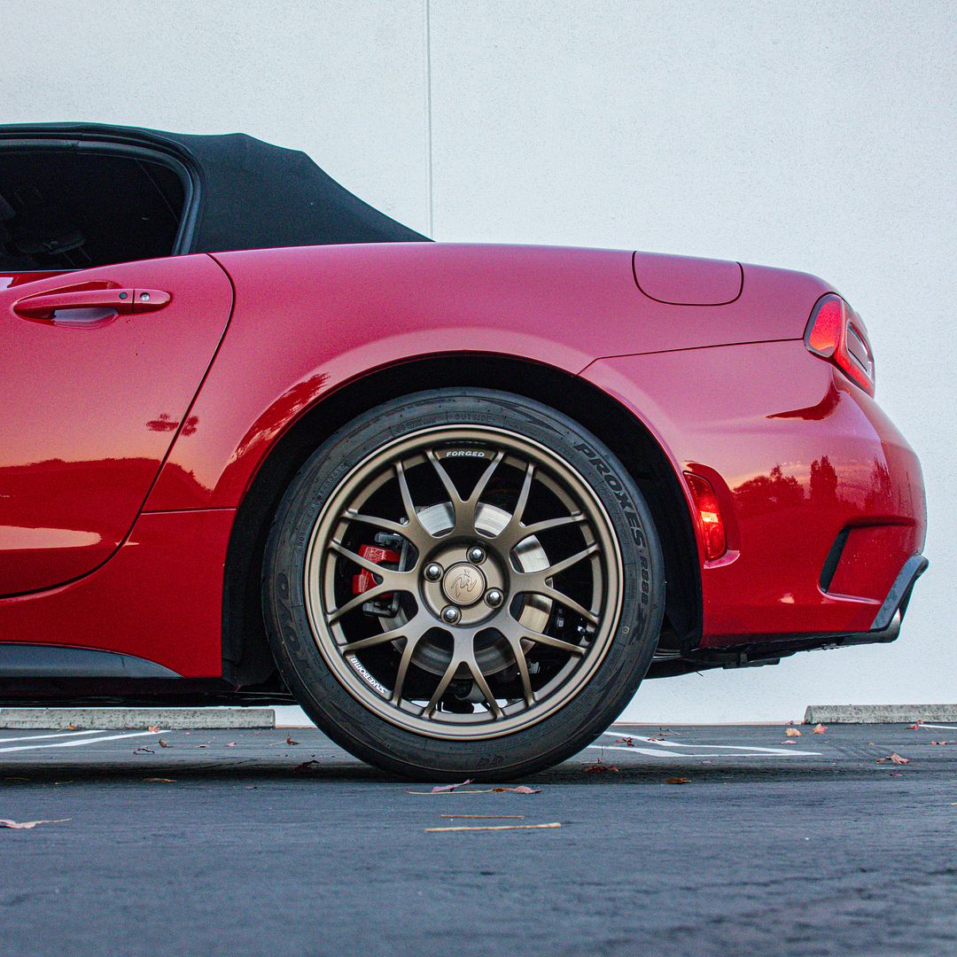 ND RZ+ FORGED COMPETITION WHEELS - 17X9" +45 (SET OF 4) - MX-5 Miata Forum