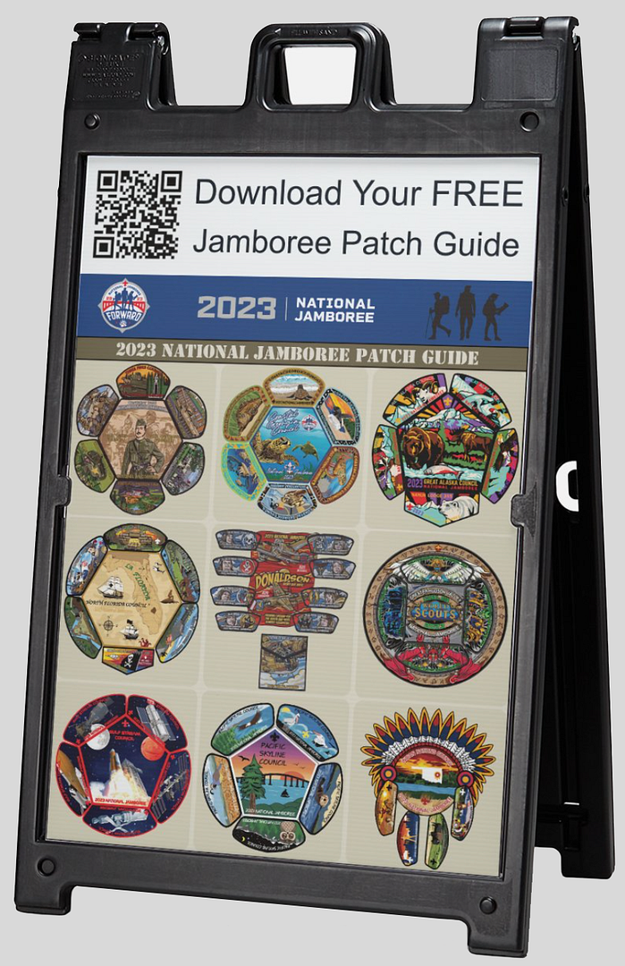 2023 National Jamboree Patch Guide