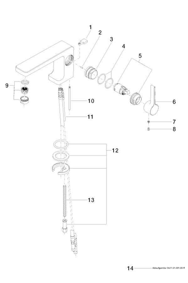 Dornbracht Lulu Single-Lever Basin Mixer 31/03/2009-15/05/2020 33500710 ...