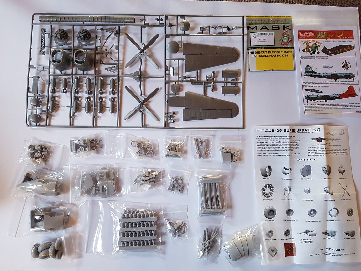 Monogram 1/48 Boeing B-29 Superfortress - Work in Progress - Aircraft ...