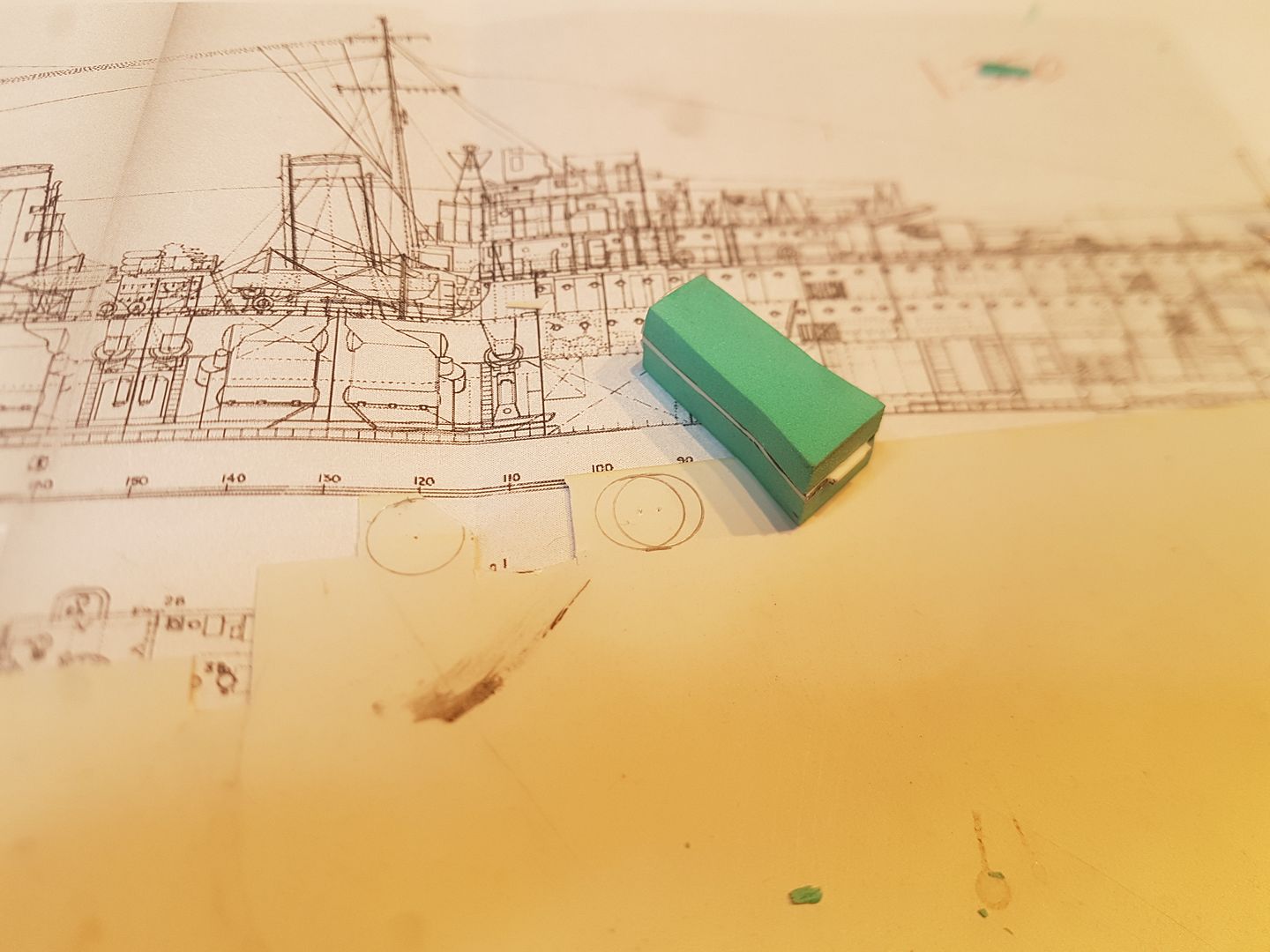 H.M.S. Badsworth. 'Hunt' Class Destroyer (Type 2) by Atlantic Models 1/ ...