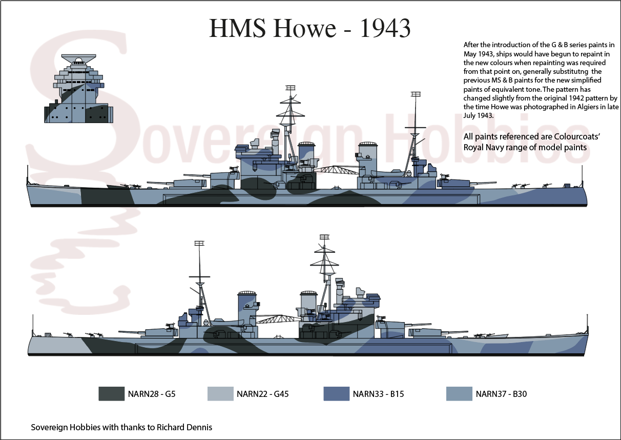 1/700 HMS Howe - Work in Progress - Maritime - Britmodeller.com