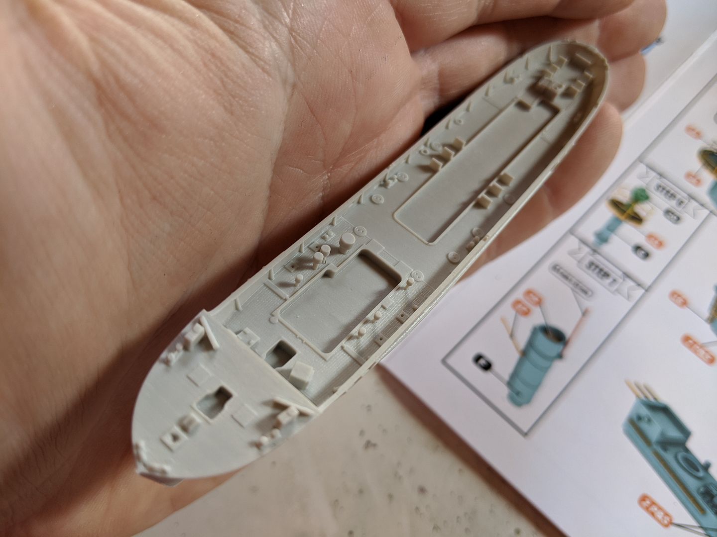 1/350 HMT Sir Gareth, Round Table class Admiralty Trawler - Work in ...