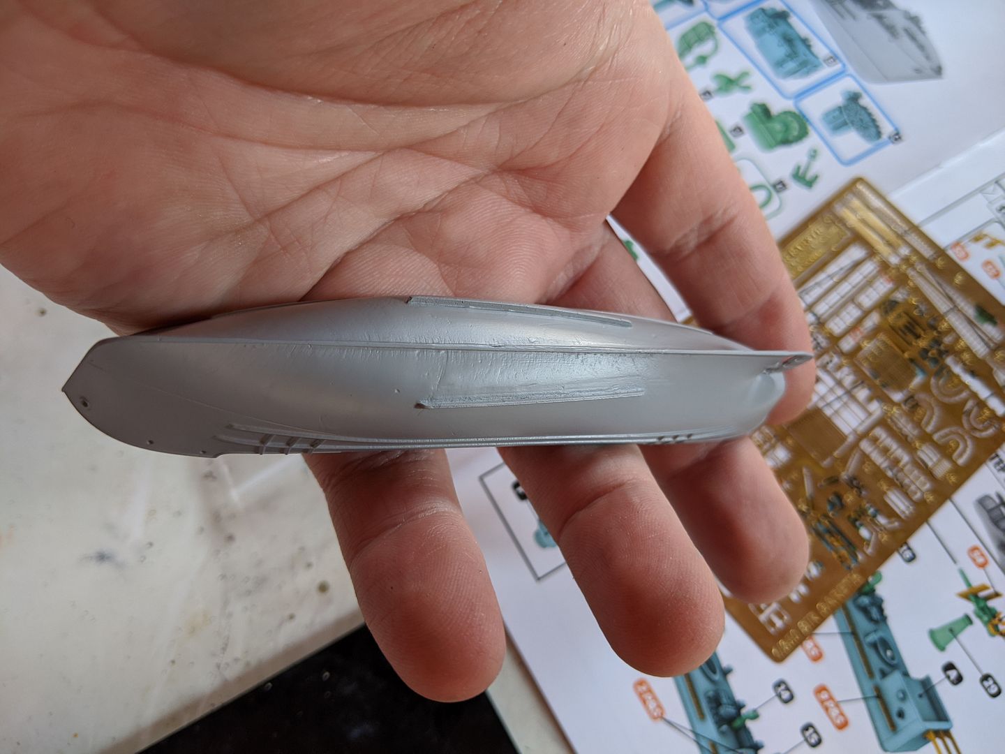 1/350 HMT Sir Gareth, Round Table class Admiralty Trawler - Work in ...