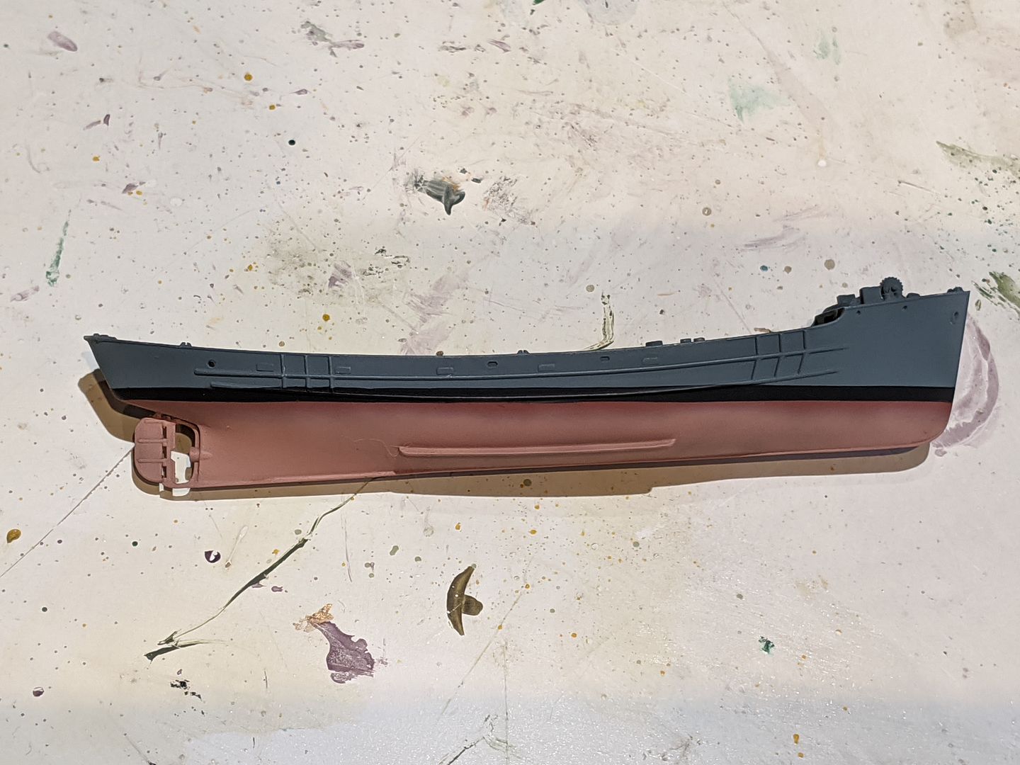 1/350 HMT Sir Gareth, Round Table class Admiralty Trawler - Work in ...