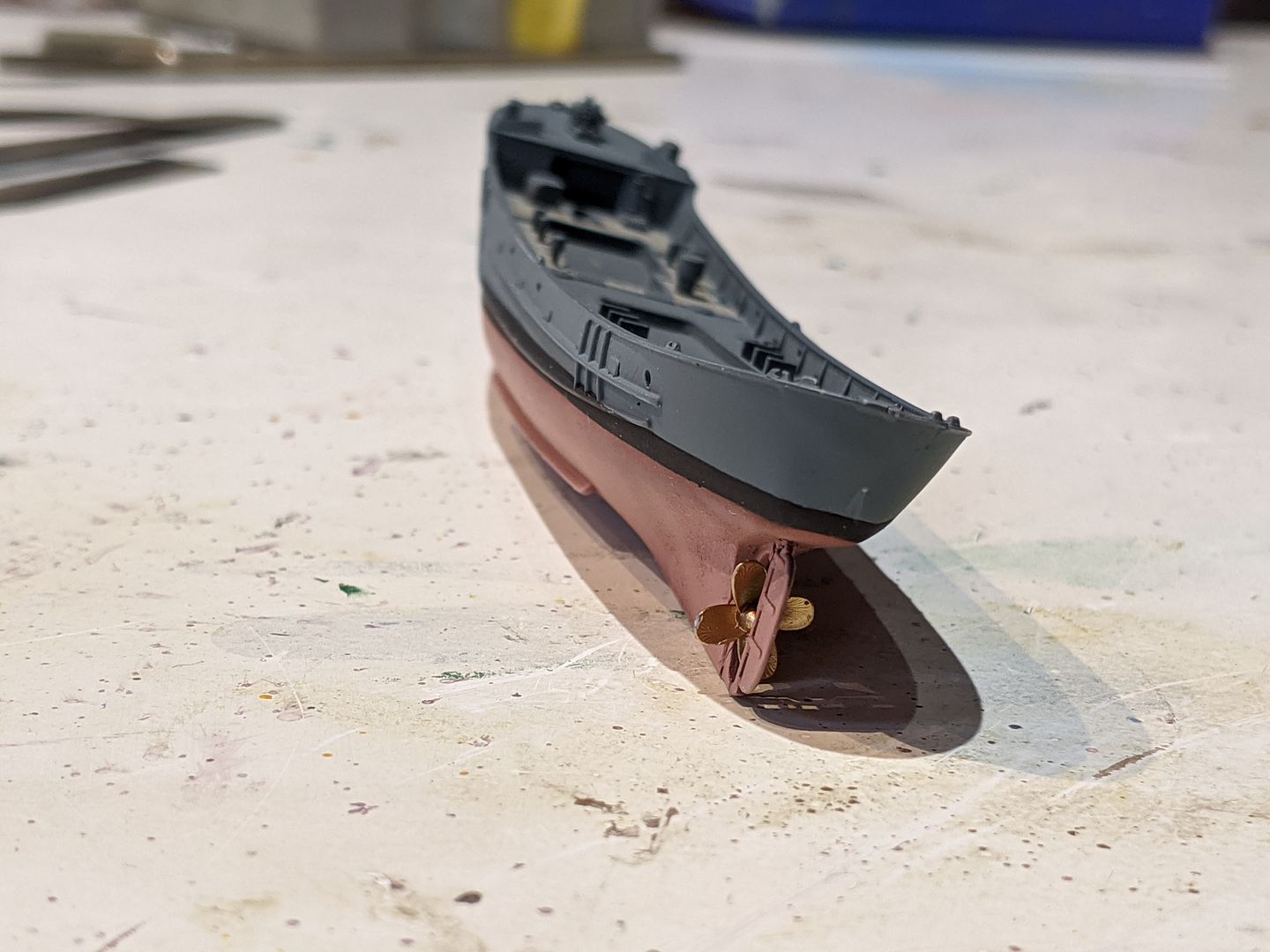 1/350 HMT Sir Gareth, Round Table class Admiralty Trawler - Work in ...