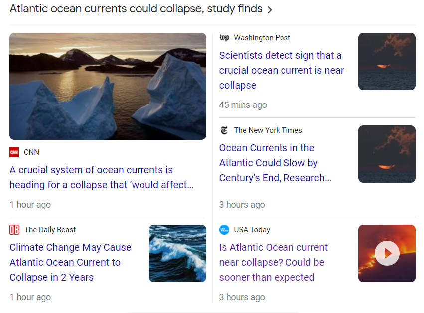 Climate Doom Today: Atlantic Ocean Current Might Maybe Possibly ...