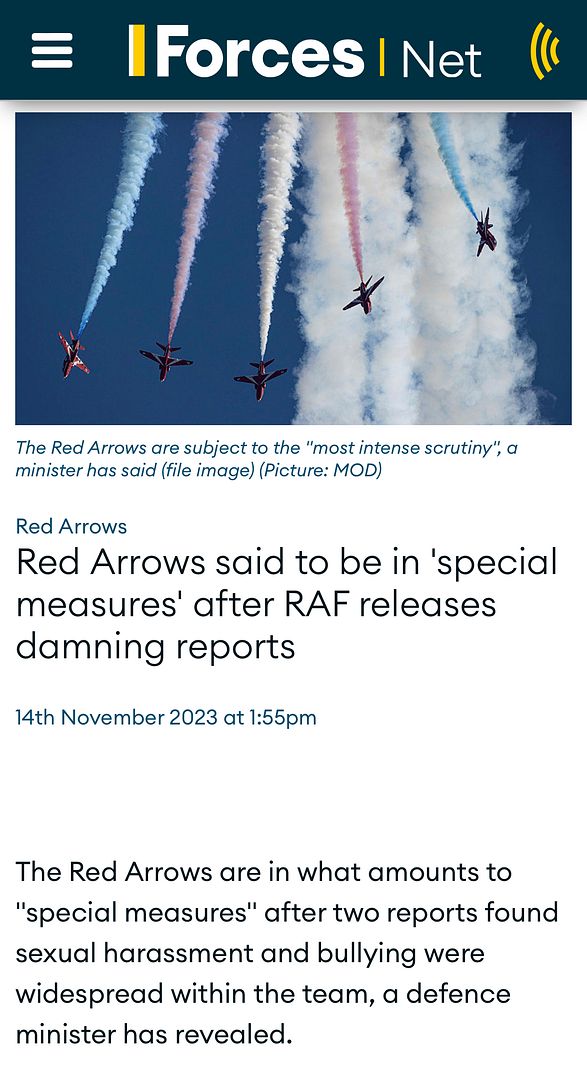 Red Arrows “Scandal”? - Page 4 - Boats, Planes & Trains - PistonHeads UK