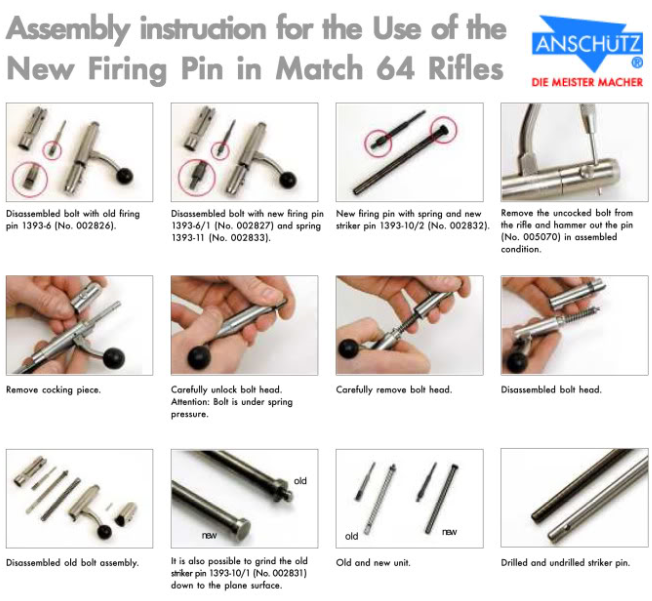 Bolt disassembly | Rimfire Central Firearm Forum