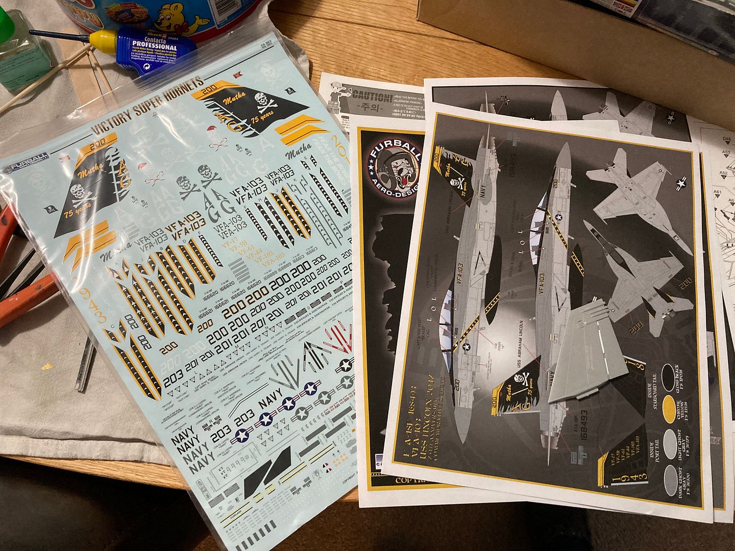 The other Tim's 1/48 Academy/Italeri USN F/A-18F VFA-103 Jolly Rogers ...