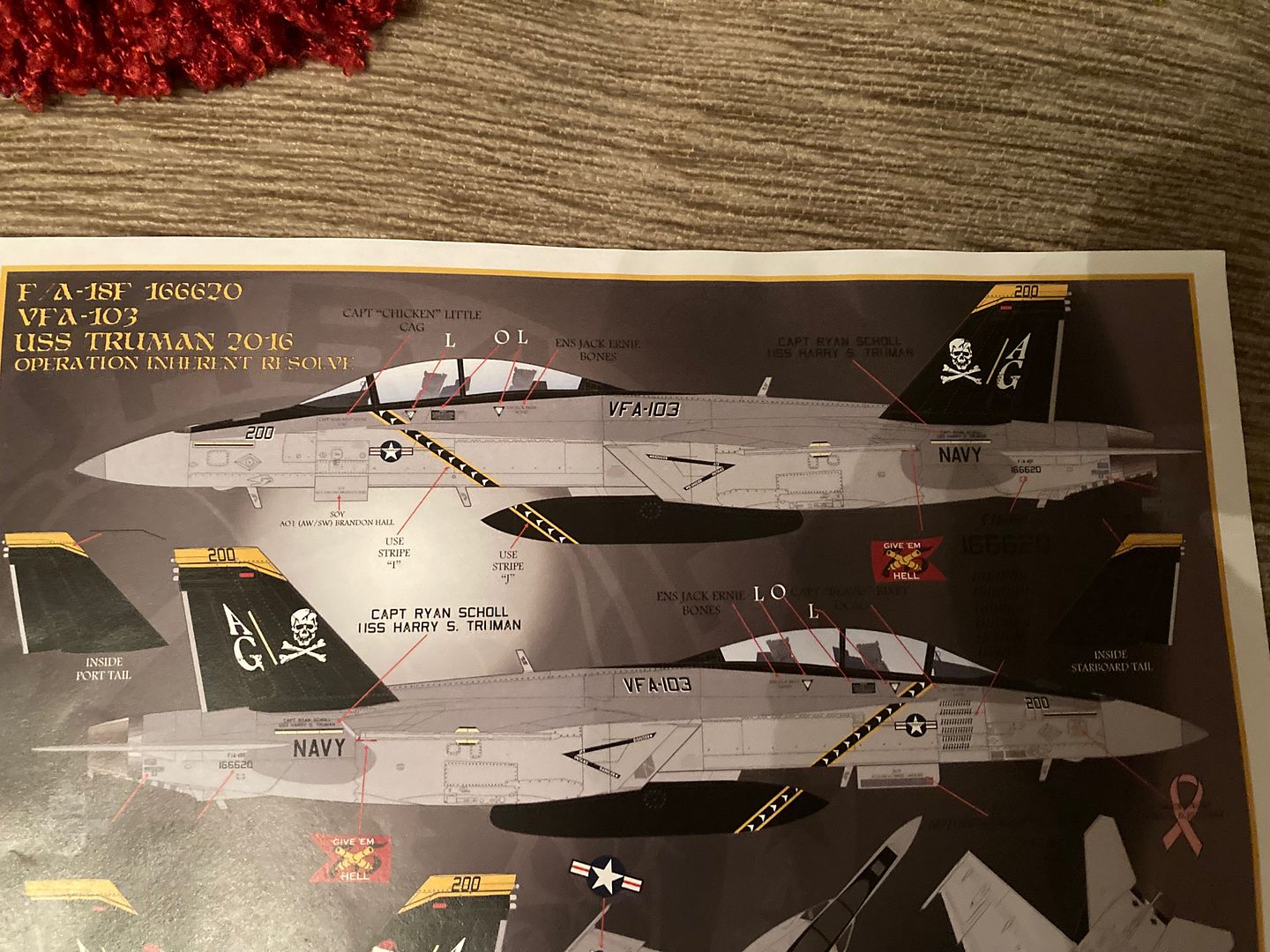 The other Tim's 1/48 Academy/Italeri USN F/A-18F VFA-103 Jolly Rogers ...