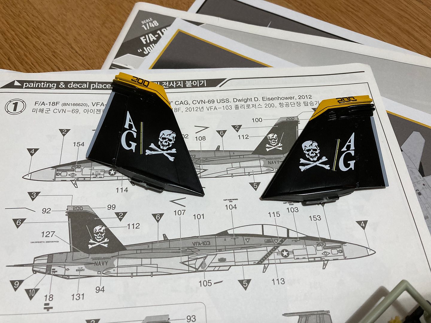 The other Tim's 1/48 Academy/Italeri USN F/A-18F VFA-103 Jolly Rogers ...