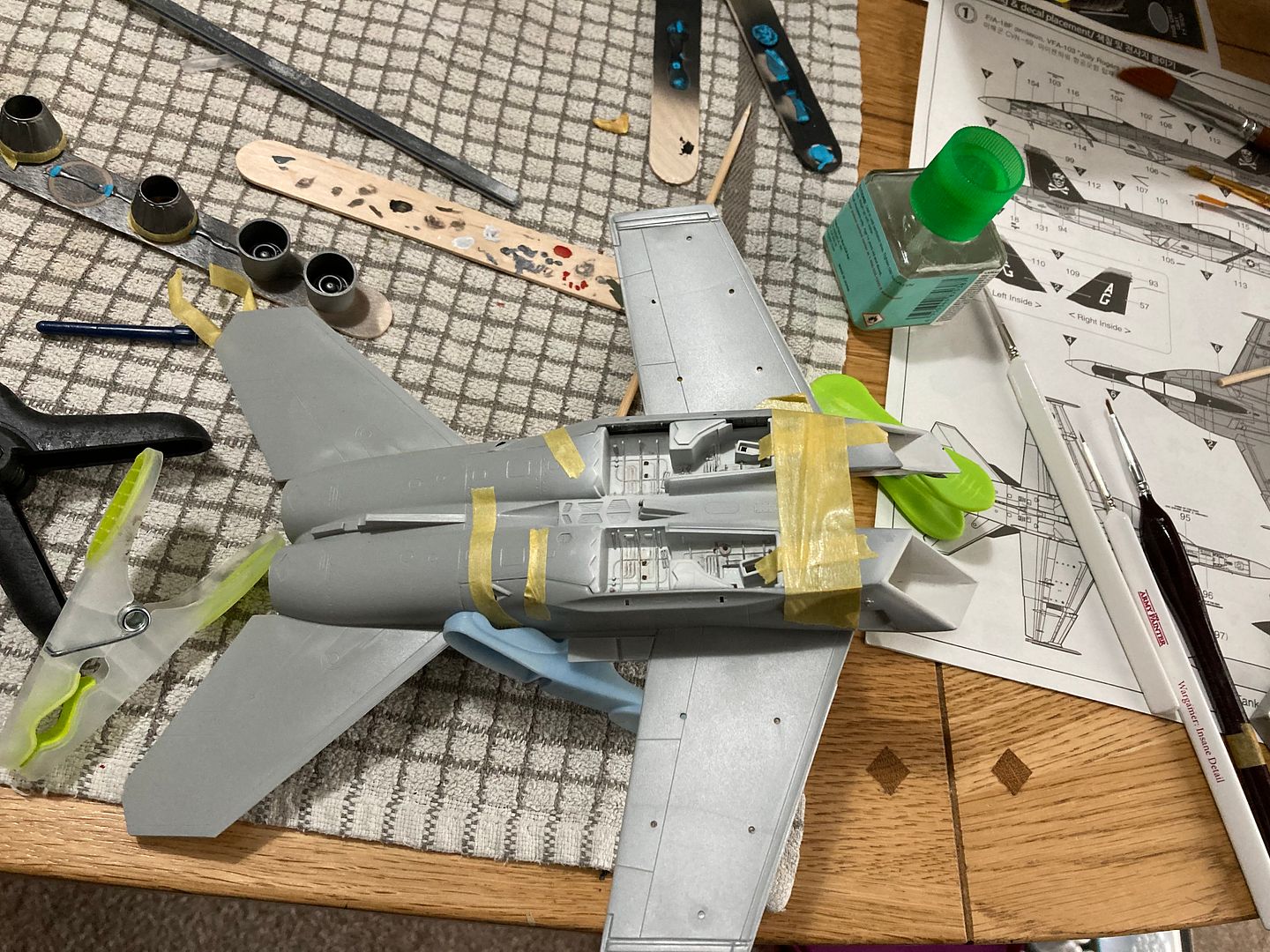 The other Tim's 1/48 Academy/Italeri USN F/A-18F VFA-103 Jolly Rogers ...