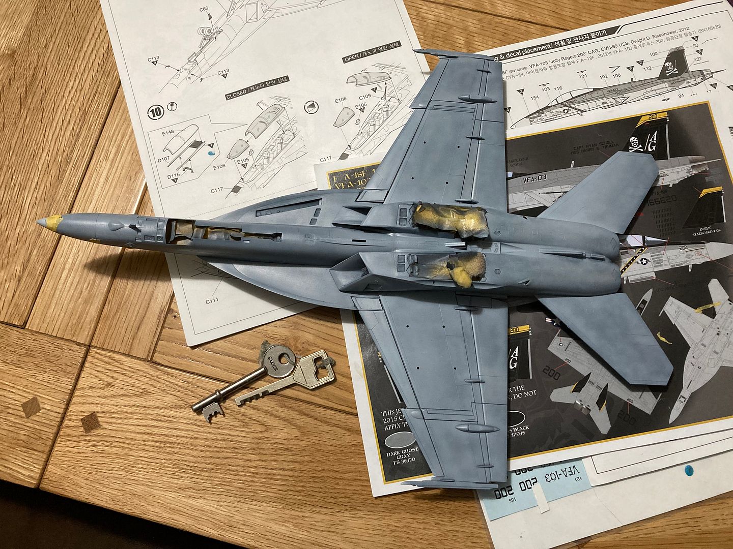 The other Tim's 1/48 Academy/Italeri USN F/A-18F VFA-103 Jolly Rogers ...