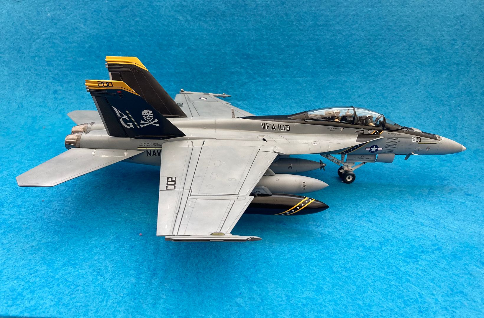 The other Tim's 1/48 Academy/Italeri USN F/A-18F VFA-103 Jolly Rogers ...