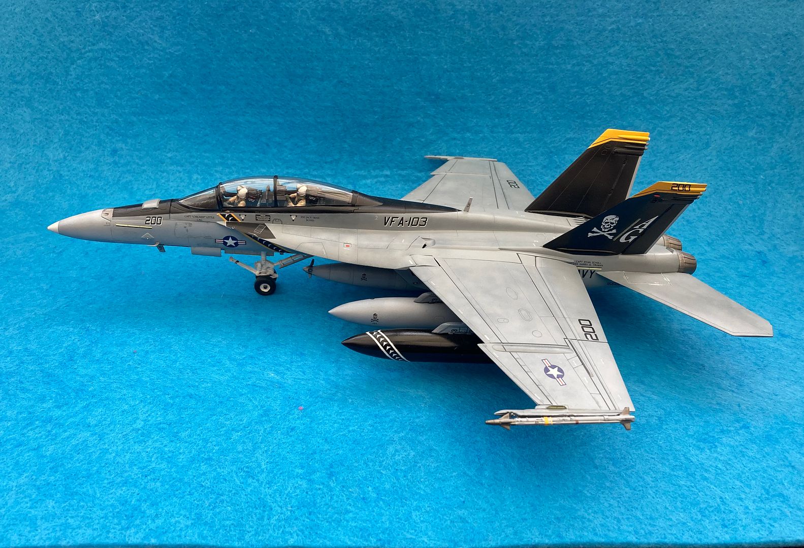 The other Tim's 1/48 Academy/Italeri USN F/A-18F VFA-103 Jolly Rogers ...