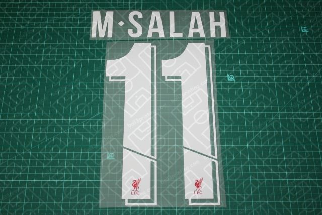 Liverpool 18/19 #11 M. SALAH Homekit Nameset Printing