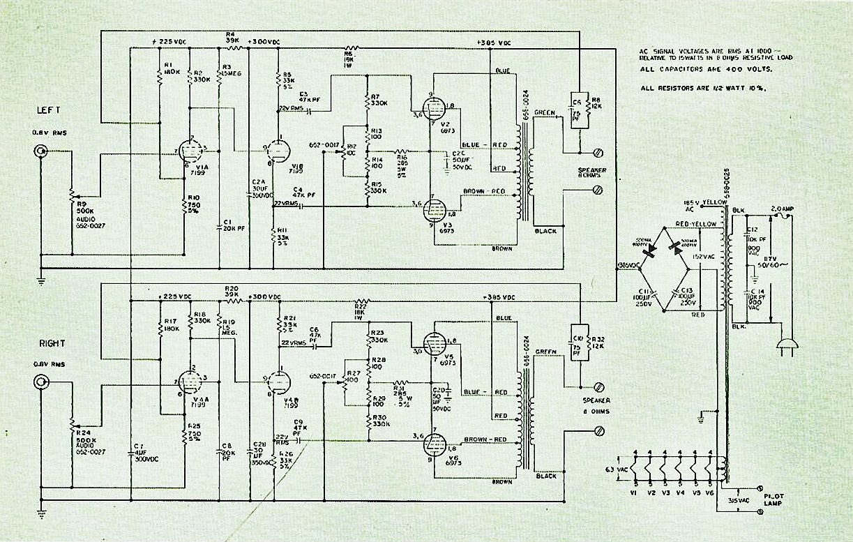 Ampex 6973 amplifier lowering B+ | Audiokarma Home Audio Stereo ...