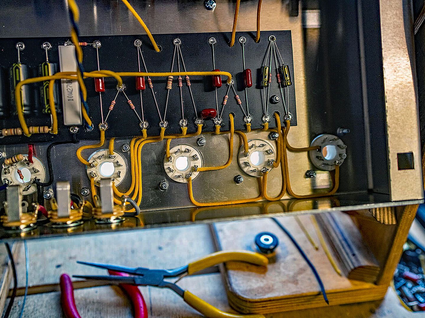 Show us the neatest point-to-point wiring | Page 7 | Audiokarma Home ...