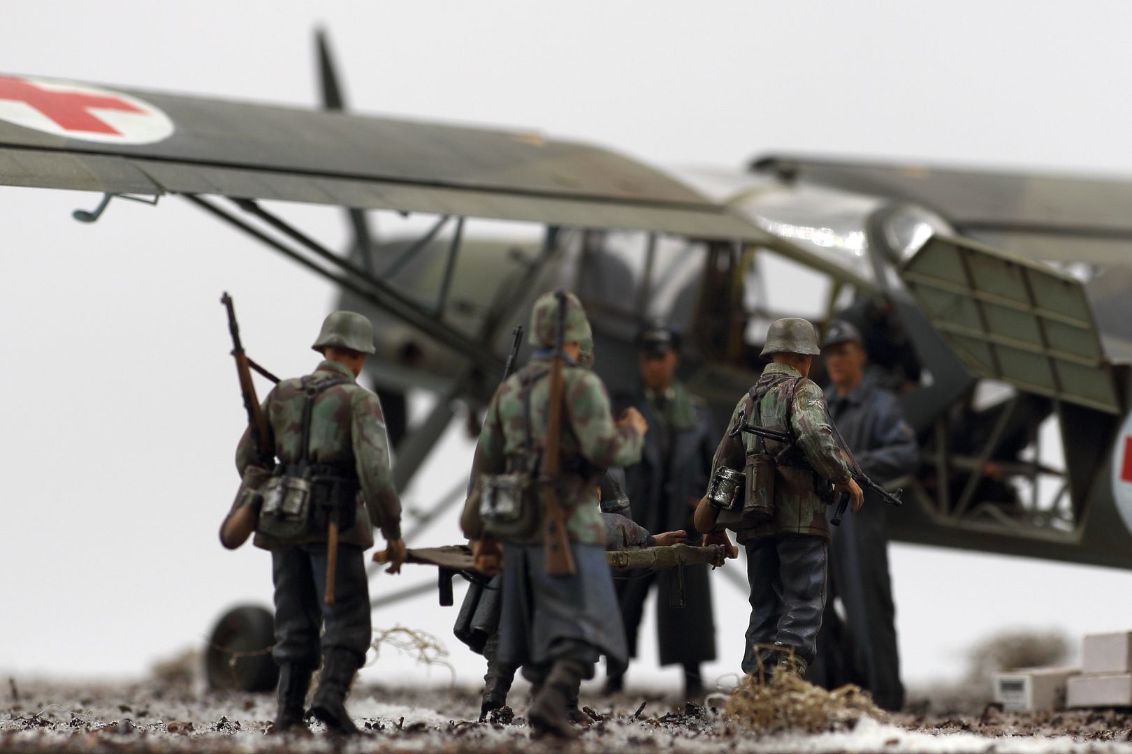 Fieseler Fi 156 D-1 GA+TH Wr. n. 5228 Sanitas Flugber 1 - Ready for ...