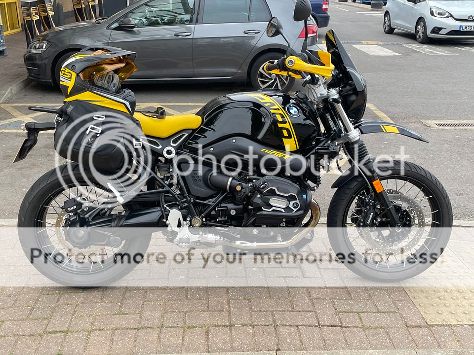 SW Motech "Legend Gear" side bag and RHS carrier | BMW NineT Forum