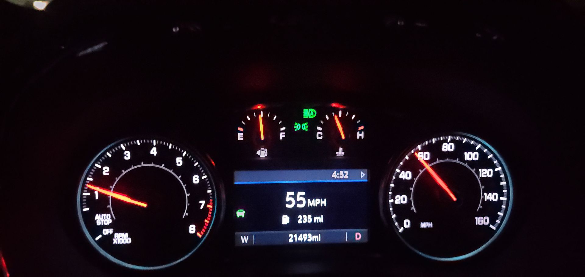 2021 LT 2 lines on digital speedometer | Traverse Forum